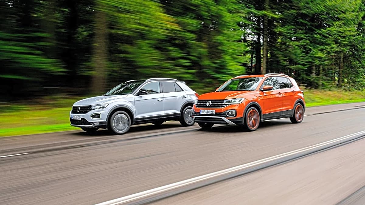 Vergleichstest: VW T-Roc vs. VW T-Cross - T-Time! | Gute Fahrt