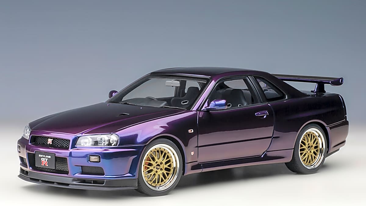 Autoart bringt ultimativen Nissan Skyline GT-R (R34) im Maßstab 1:18 | MODELLFAHRZEUG