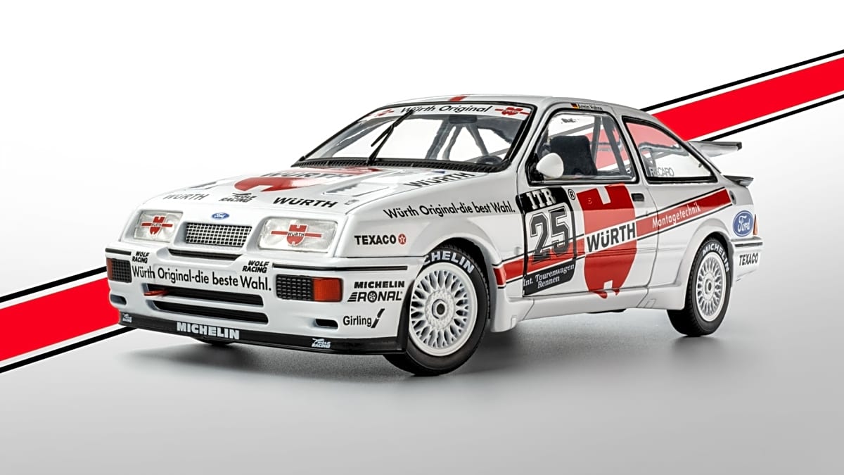 Solido bringt in 1:18 den Ford Sierra von Armin Hahne aus der DTM-Saison 1988 | MODELLFAHRZEUG
