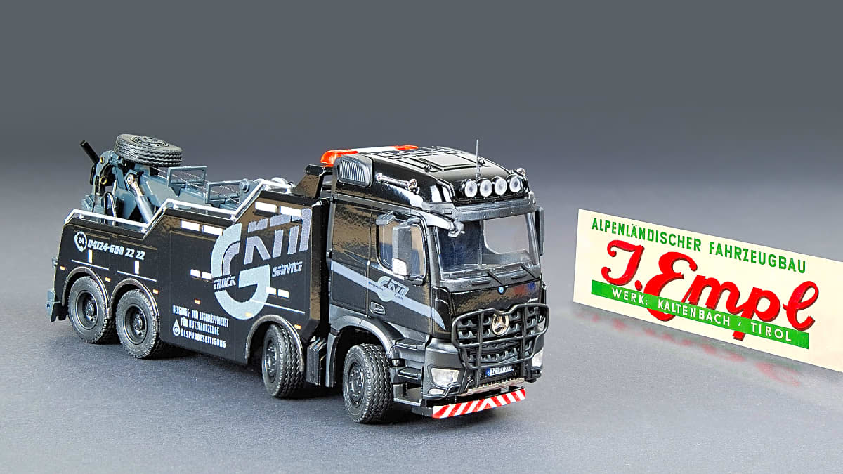 Der Alpinist: Mercedes Arocs Empl 200 Bison von Conrad in 1:50 ...