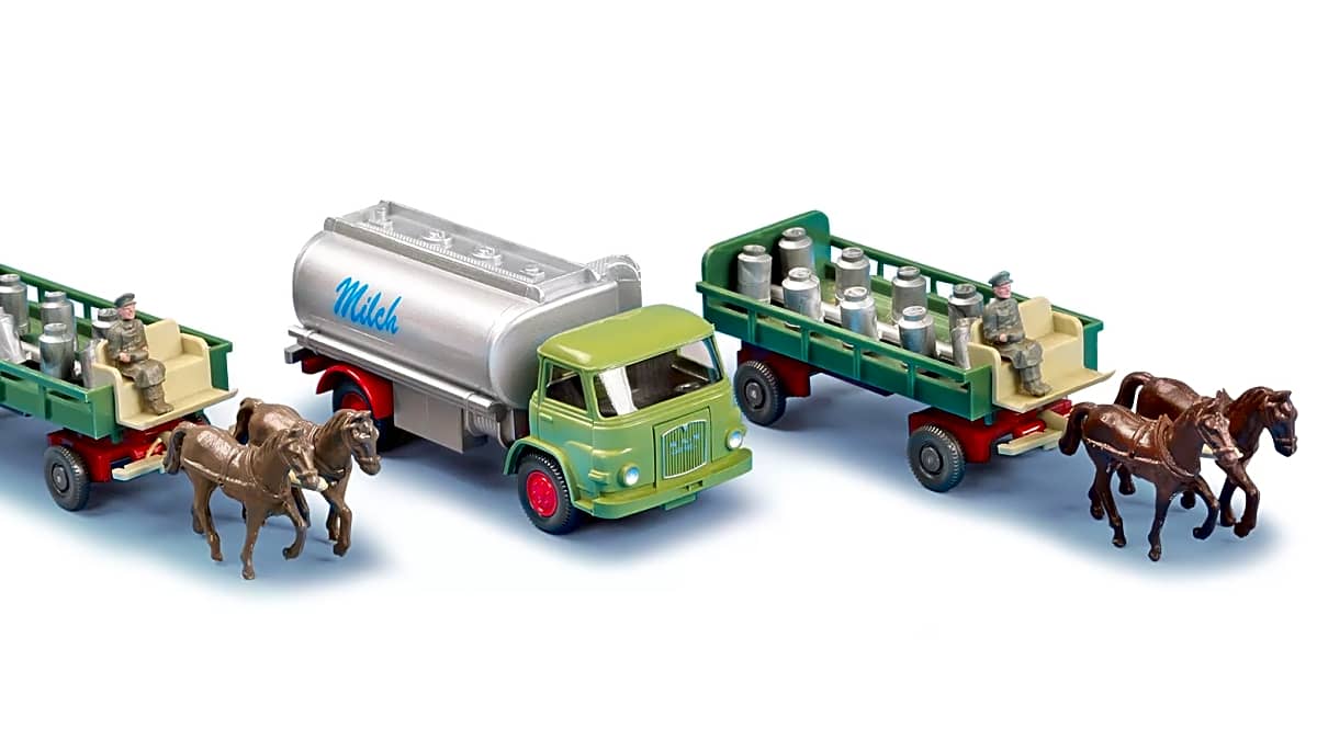 Die Milch macht’s: Das Thema Milch bei Wiking | MODELLFAHRZEUG