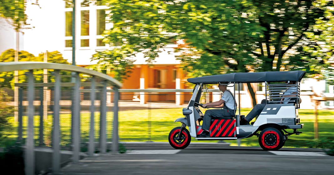 Audi E-Rikscha: Für Show und Gemeinnutz | Gute Fahrt
