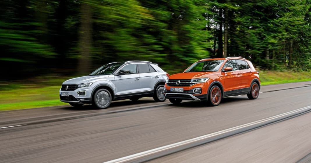 Vergleichstest: VW T-Roc vs. VW T-Cross - T-Time! | Gute Fahrt