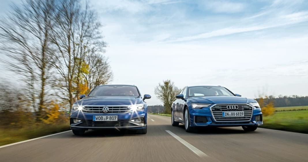 Vergleichstest: Audi A6 Avant vs. VW Passat Variant - Auf Augenhöhe ...