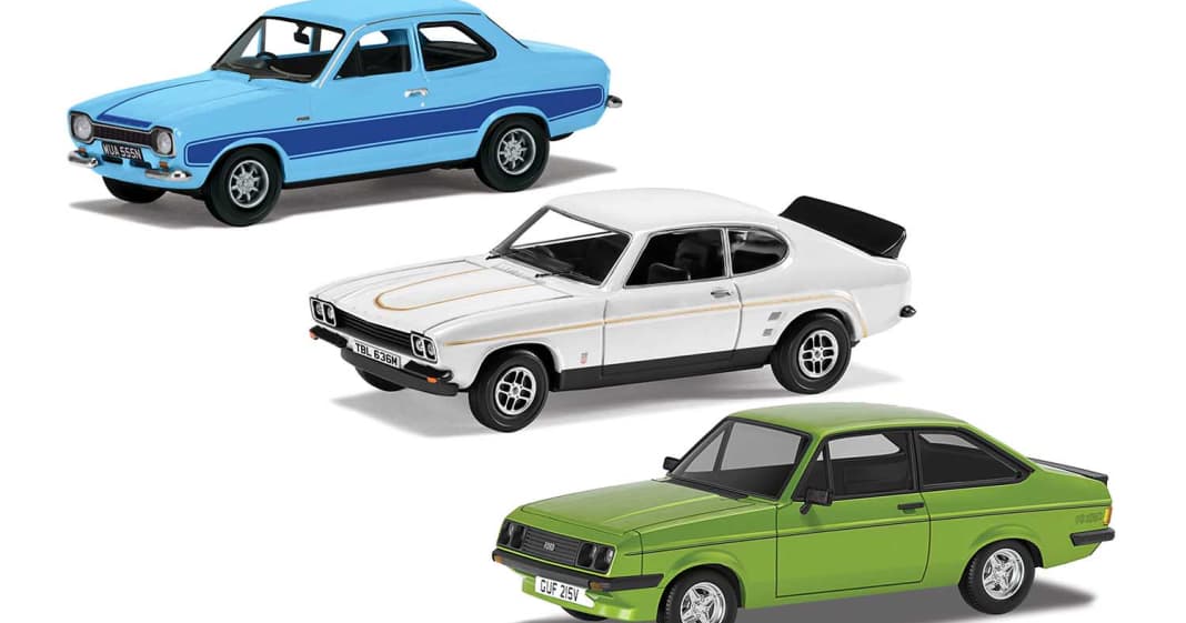Corgi bringt vier neue Ford-Modelle in 1:43 und aus Die-Cast an den ...