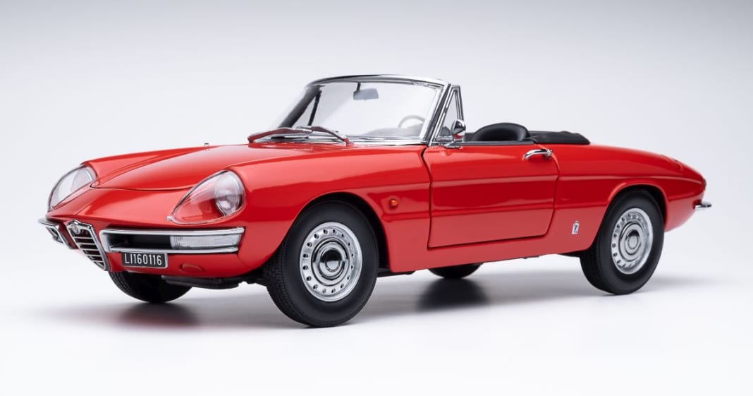 Touring Model Cars startet mit einem Alfa Duetto Spider in 1:18 ...