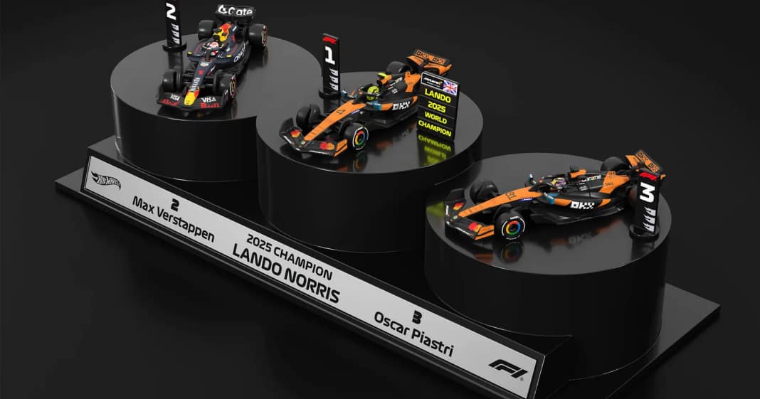 Hot Wheels enthüllt Formel-1-Podium-Überraschung | MODELLFAHRZEUG
