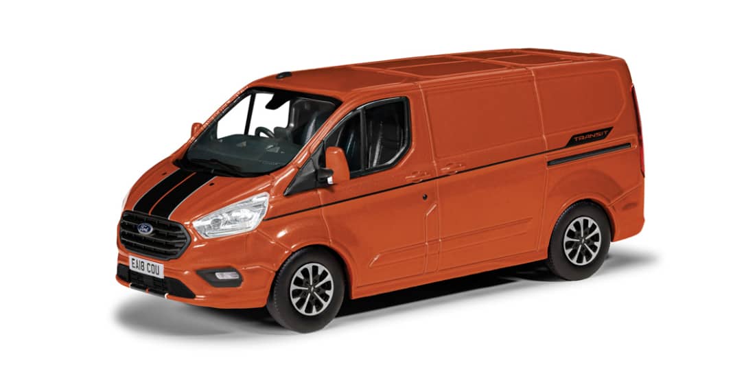 Corgi legt nach: Der Transit kommt in Custom-Version als 1:43er ...