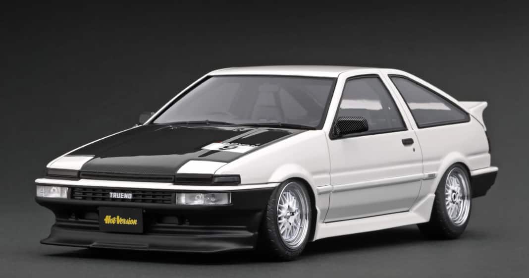 Toyota Trueno von Ignition Models kommt in 1:18 aus Resine | MODELLFAHRZEUG