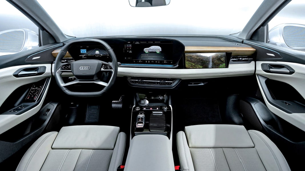 Elegantes Audi Q6 Innenraum Bild