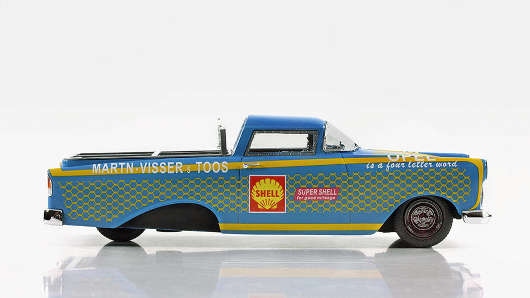 ’59 Opel Rekord „Shell-Wood-River“ in 1:43 - Donnerwetter | MODELLFAHRZEUG