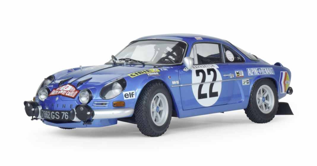 Carson Modelsport liefert die Alpine A 110 in 1:8 im Monte-Look ...