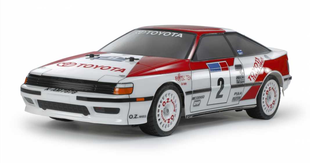 Tamiya bringt Toyota Rallye-Celica in 1:10 und mit Elektroantrieb ...