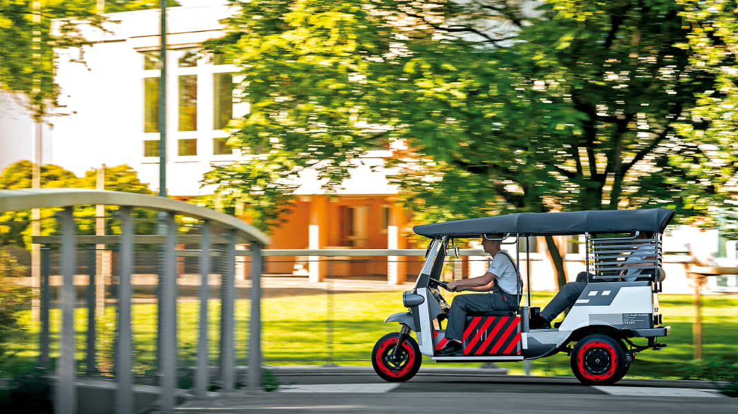 Audi E-Rikscha: Für Show und Gemeinnutz | Gute Fahrt