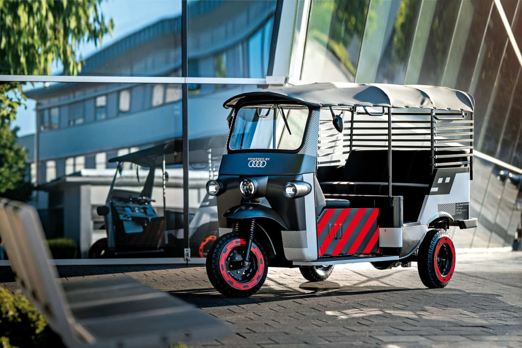 Audi E-Rikscha: Für Show und Gemeinnutz | Gute Fahrt
