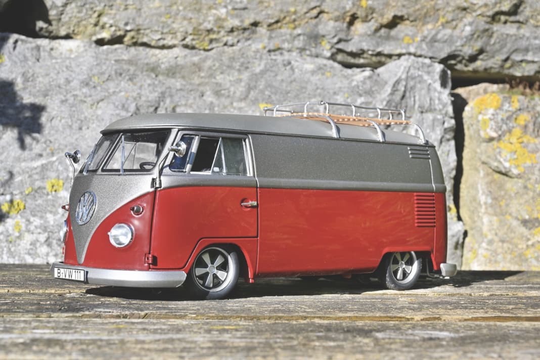 VW T1 Lowrider von Schuco in 1:18 – Der Tiefstapler | MODELLFAHRZEUG