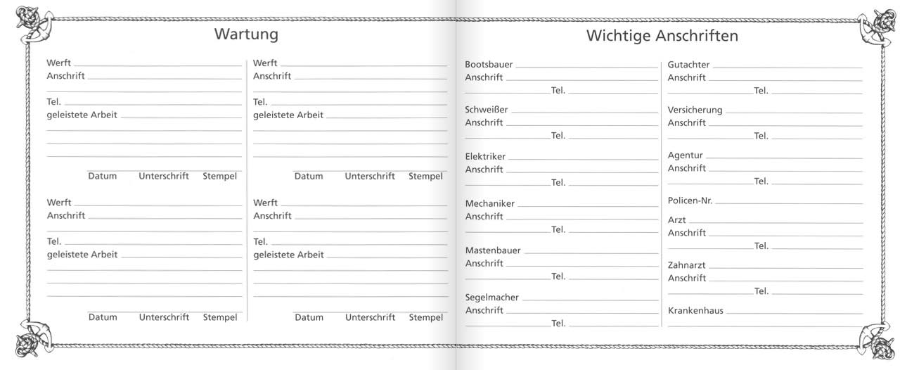 Logbuch Segeltuch | Delius Klasing SHOP