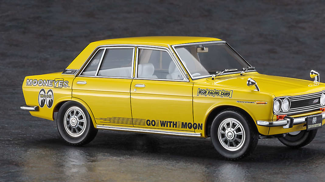 Neuer 1:24-Kit von Hasegawa: Nissan Bluebird kommt als “Mooneyes ...