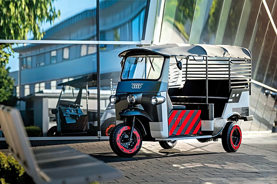 Audi E-Rikscha: Für Show und Gemeinnutz | Gute Fahrt