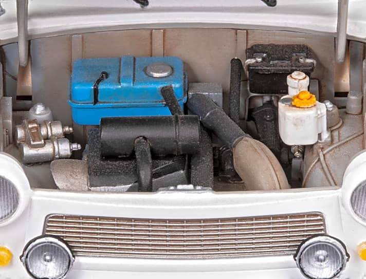 Das “Builder´s-Choice”-Modell von Revell für 2022 ist ein Trabbi ...