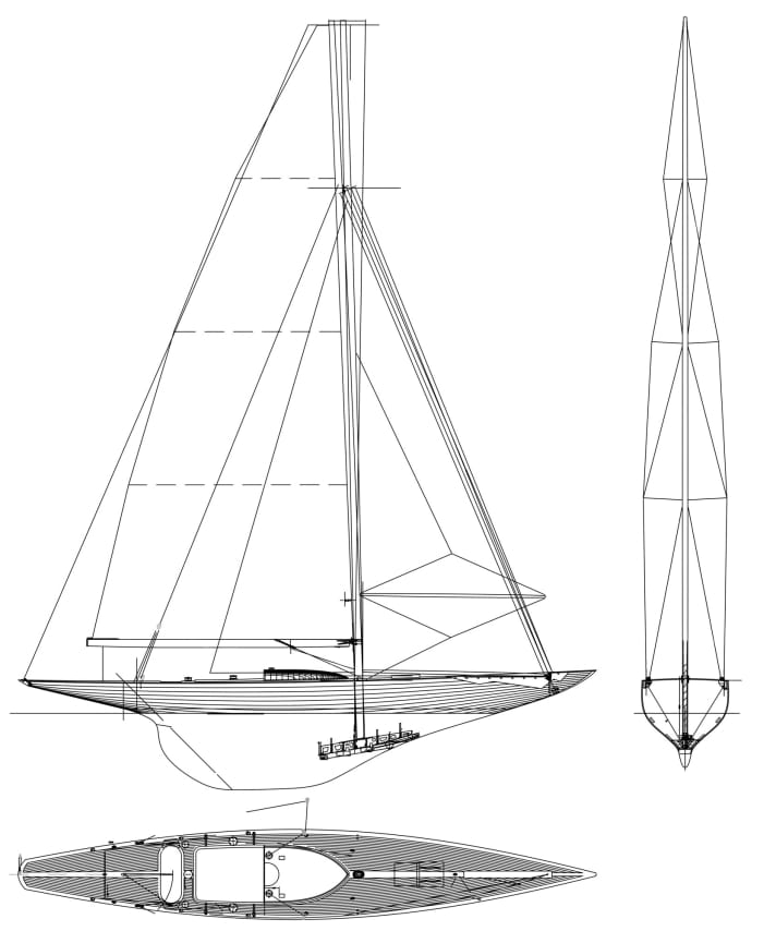 “Starling Burgess” – Neubau eines geheimnisvollen Entwurfs | YACHT