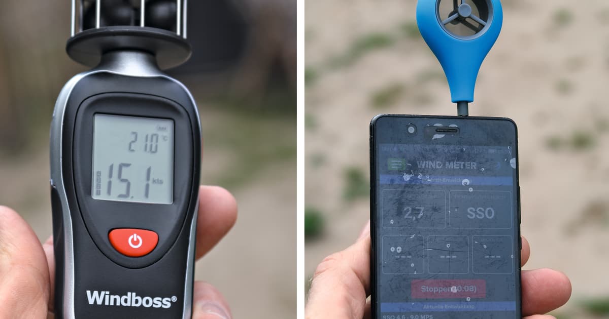Ausprobiert: Windmesser von Windboss und Weather Flow | WING