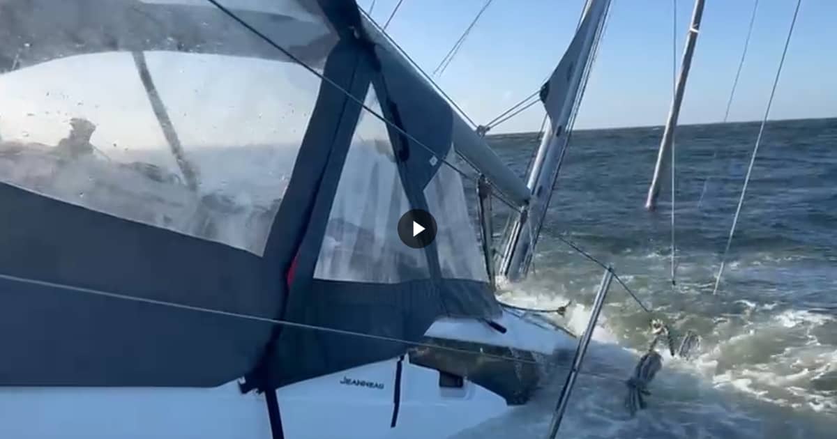 Seenot: Untergang der Jeanneau von Santiano-Musiker Pete Sage im Video ...