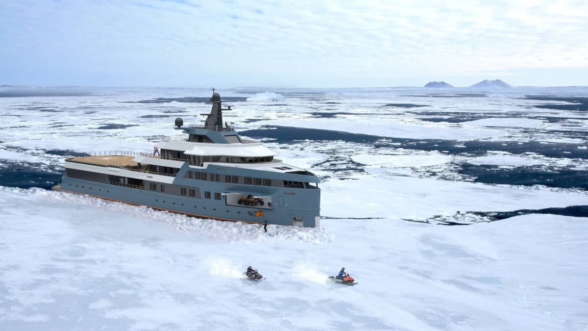Ice-class explorer with commercial genes | BOOTE