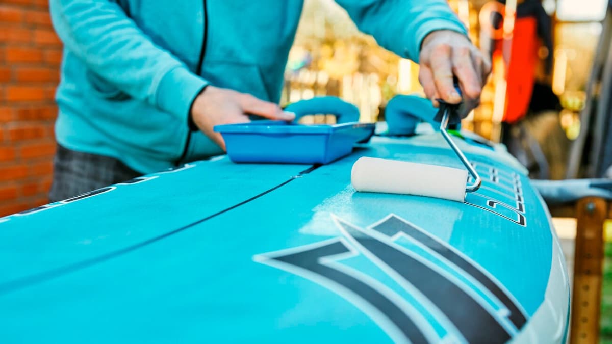 Workshop: Renew non skid paint on windsurf boards - no more slippery ...
