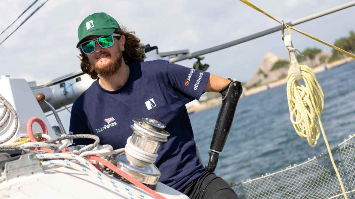 Tentativo di record: Craig Wood diventa il primo triplo amputato a ...