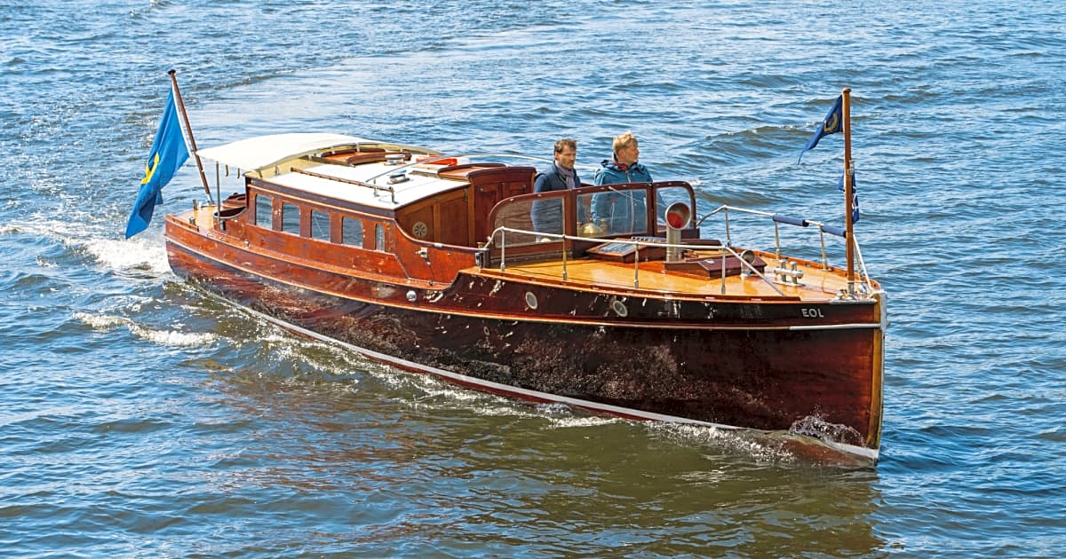 Klassiker: Pettersson-Salonboot “Eol” - Alte Schwedin | BOOTE