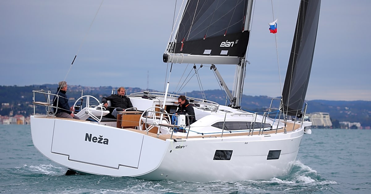 Impression 43: Der neue Cruiser von Elan Yachts vor der Kamera | YACHT