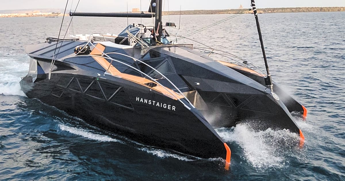 Polarisierende Designs: Hässlich oder Hammer? Trimaran Hanstaiger X1 ...