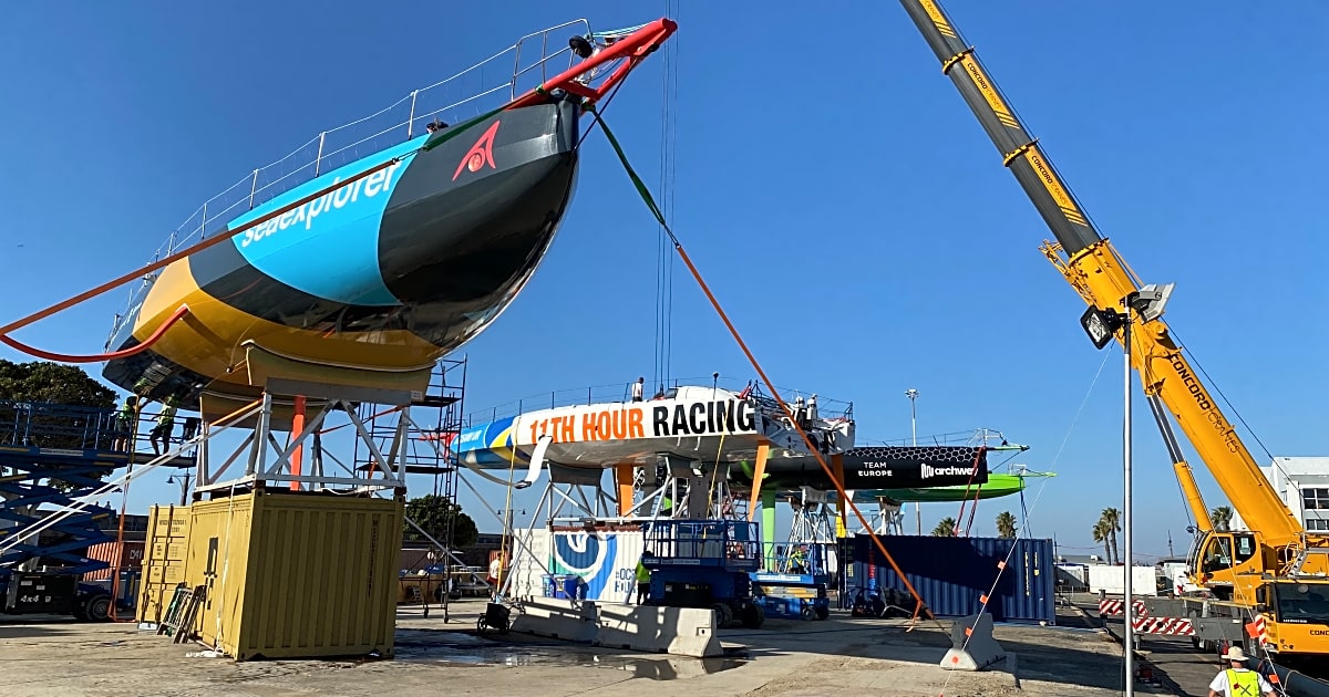 The Ocean Race: Was an den fünf Imocas zu reparieren ist | YACHT