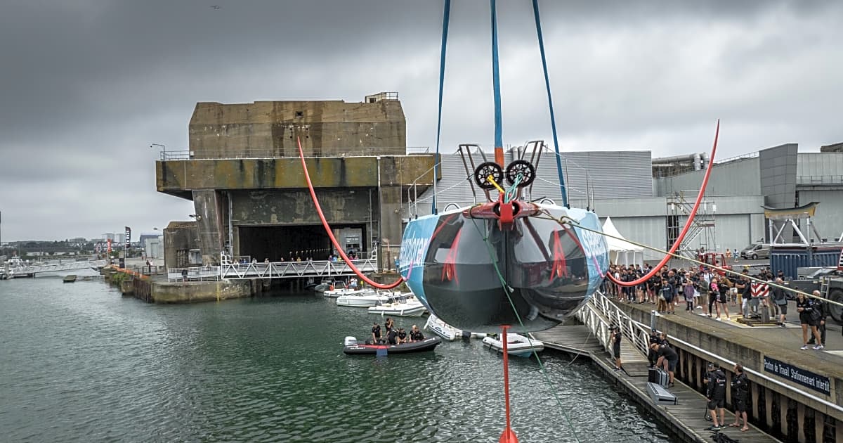 Erstwasserung von "Malizia – Seaexplorer": Boris Herrmanns Imoca 60 ...