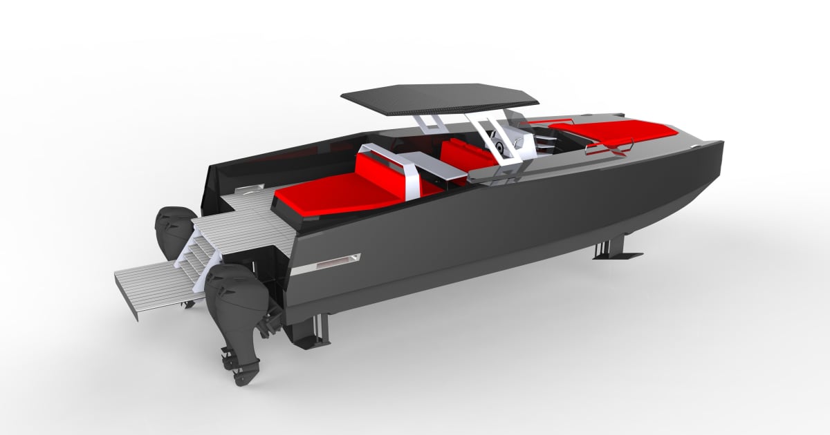 Zwei Rümpfe mit Flügeln | BOOTE