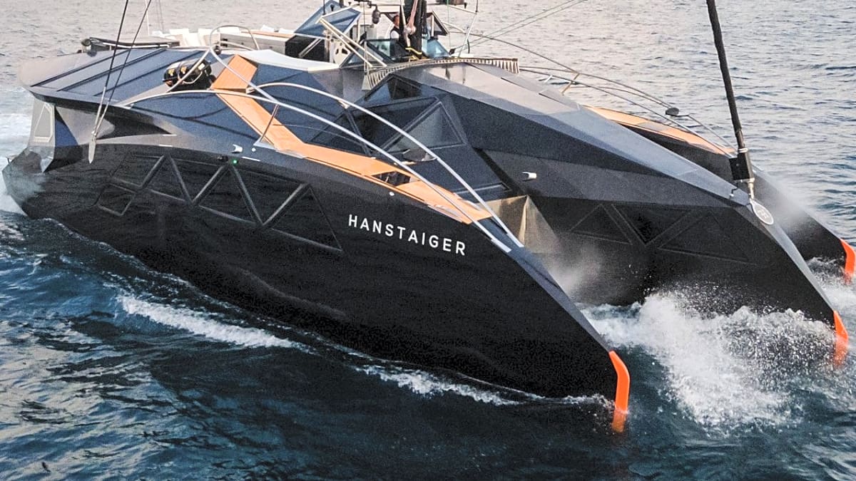 Polarisierende Designs: Hässlich oder Hammer? Trimaran Hanstaiger X1 ...