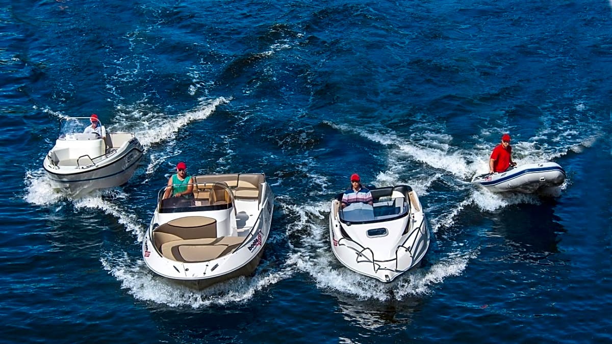 Test: Was geht mit 15 PS - Vier kleine Boote im Vergleich | BOOTE