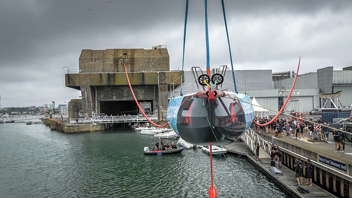 Erstwasserung von "Malizia – Seaexplorer": Boris Herrmanns Imoca 60 ...