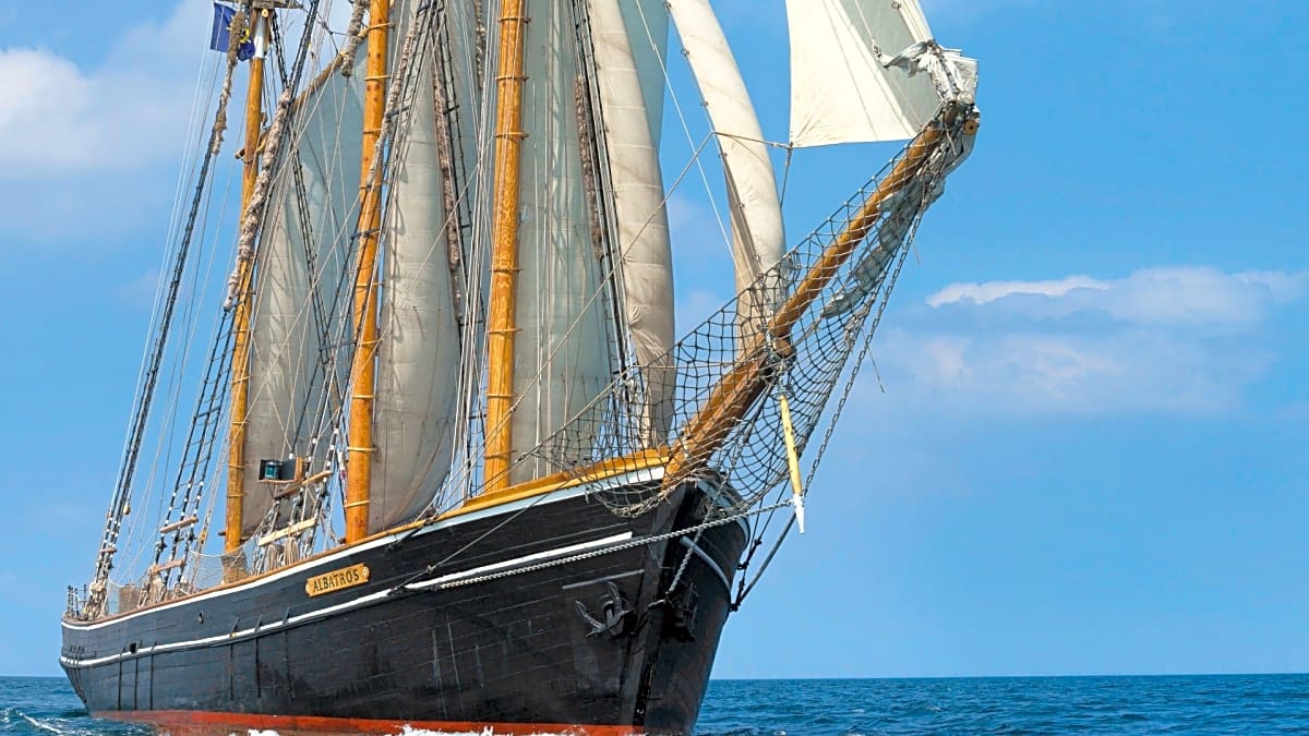 Dreimast-Toppsegelschoner: „Albatros“ – pures Segeln seit 80 Jahren | YACHT