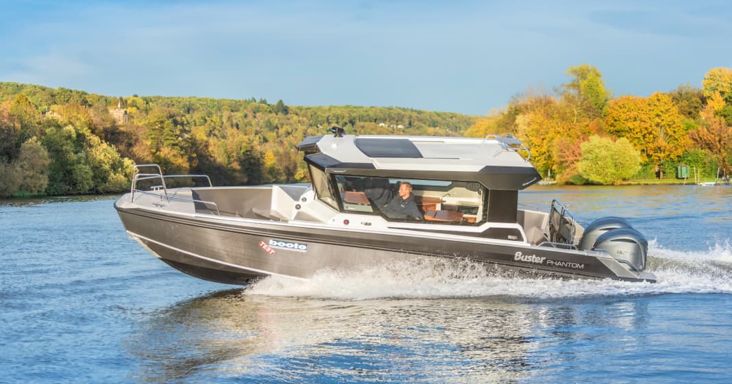 Buster Phantom Cabin: Robust und zuverlässig - Aluminium-Boot für ...