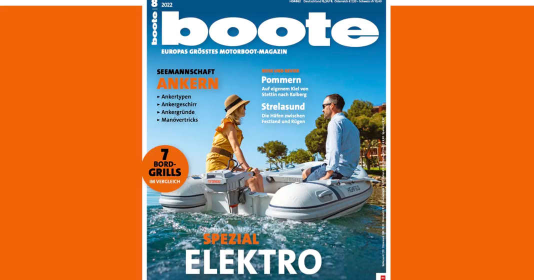 Das neue BOOTE-Magazin 08/2022 ist da! | BOOTE