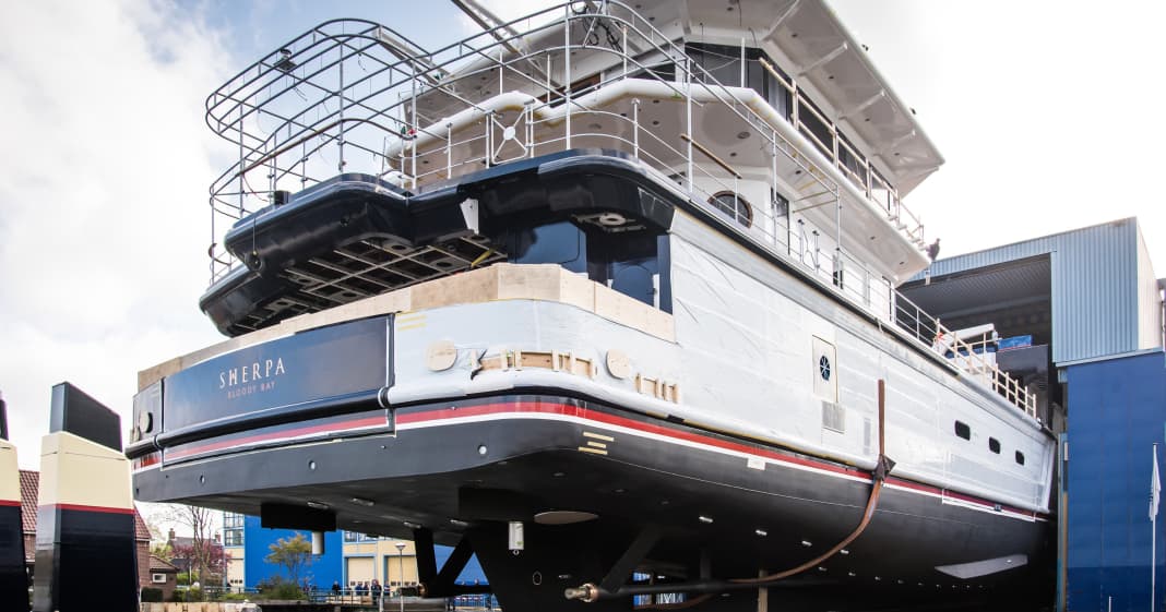Feadship launches 73-metre supply vessel | BOOTE