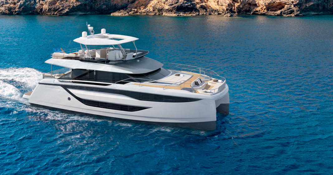 Katamaran-Spezial: Drei Neuheiten - Prestige M8, Leen 50 und Aquila 42 ...