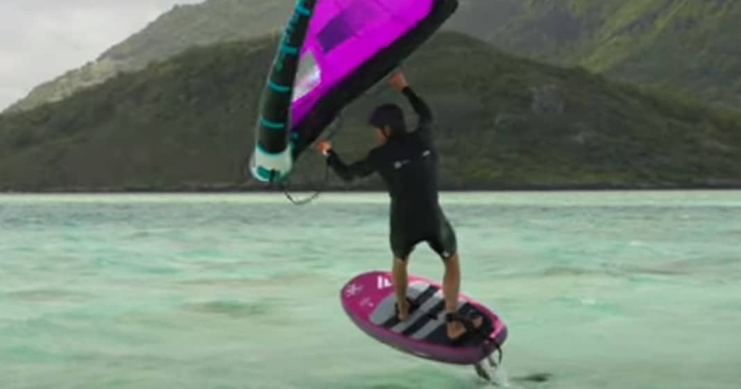 Riding technique: The Upwind 360 Whipped when wingfoiling | SURF