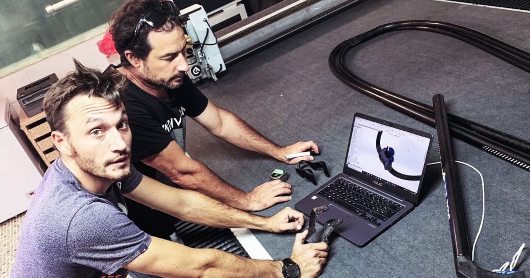 Carbon forks from new brand LISA Windsurfing | SURF