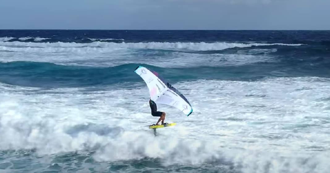Fahrtechnik: Weißwasser queren beim Wingfoilen - die besten Tipps | SURF