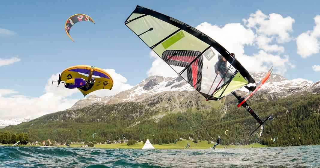 Wingfoil, windfoil and kite: the best pictures from the foil freestyle ...