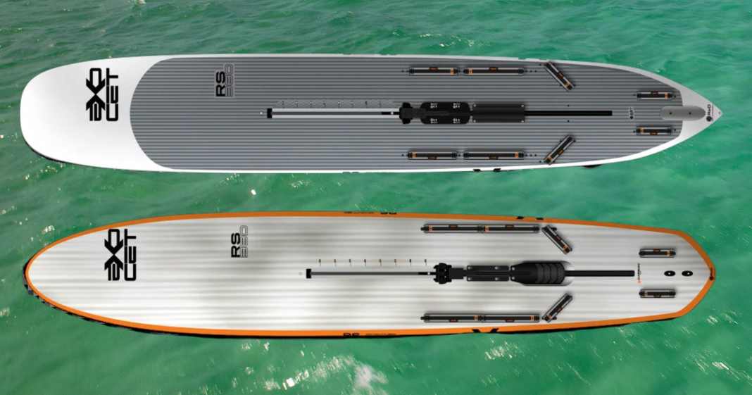 Exocet RS V5 und RS V6: Zwei neue Raceboards von Exocet - einmal One ...