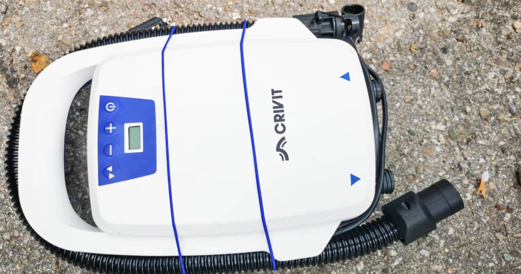 Crivit CSP 12 A1: SUP Pumpe von Lidl im Test | SURF